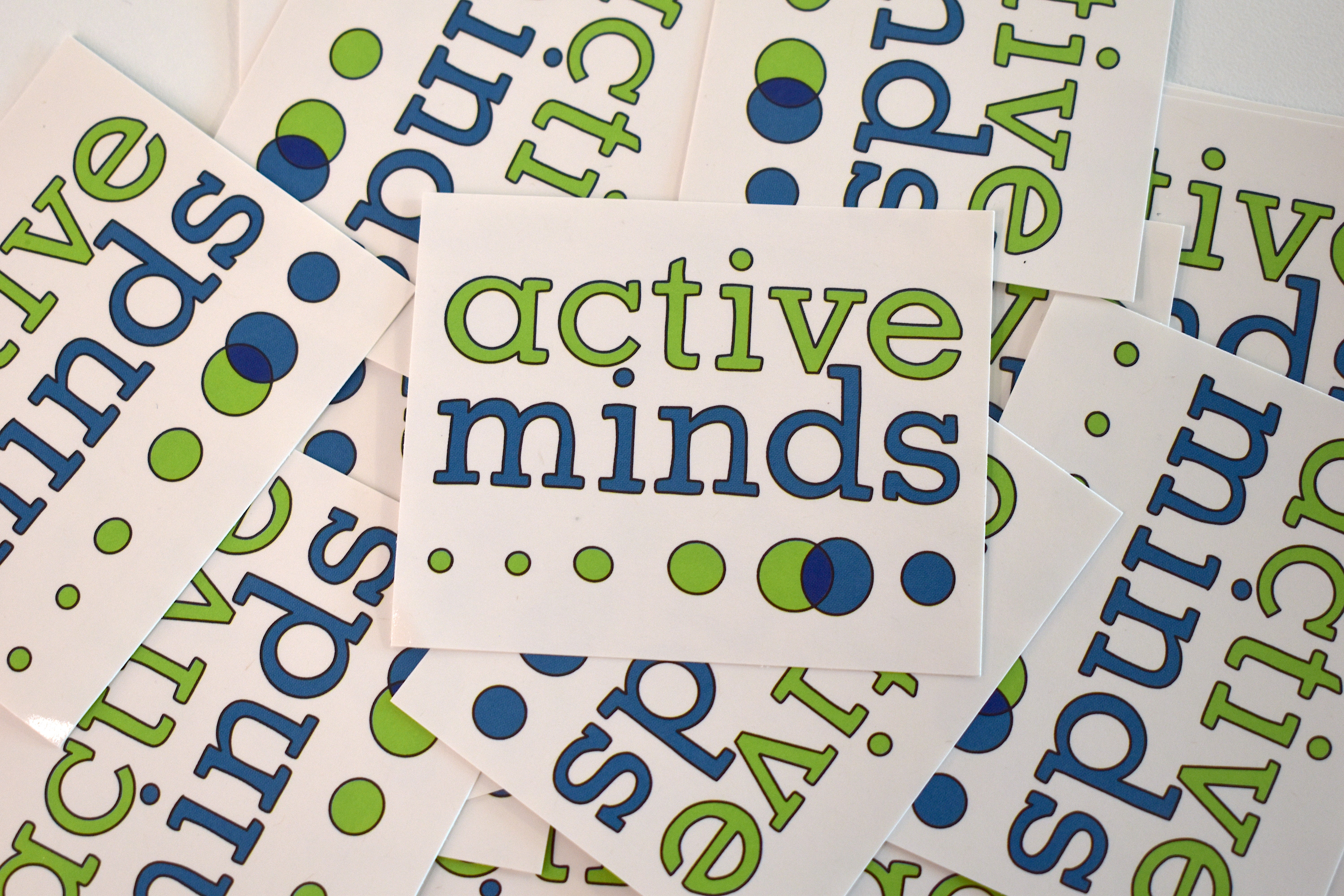 'Active Minds Logo' Stickers (Pack of 25) – Active Minds Shop